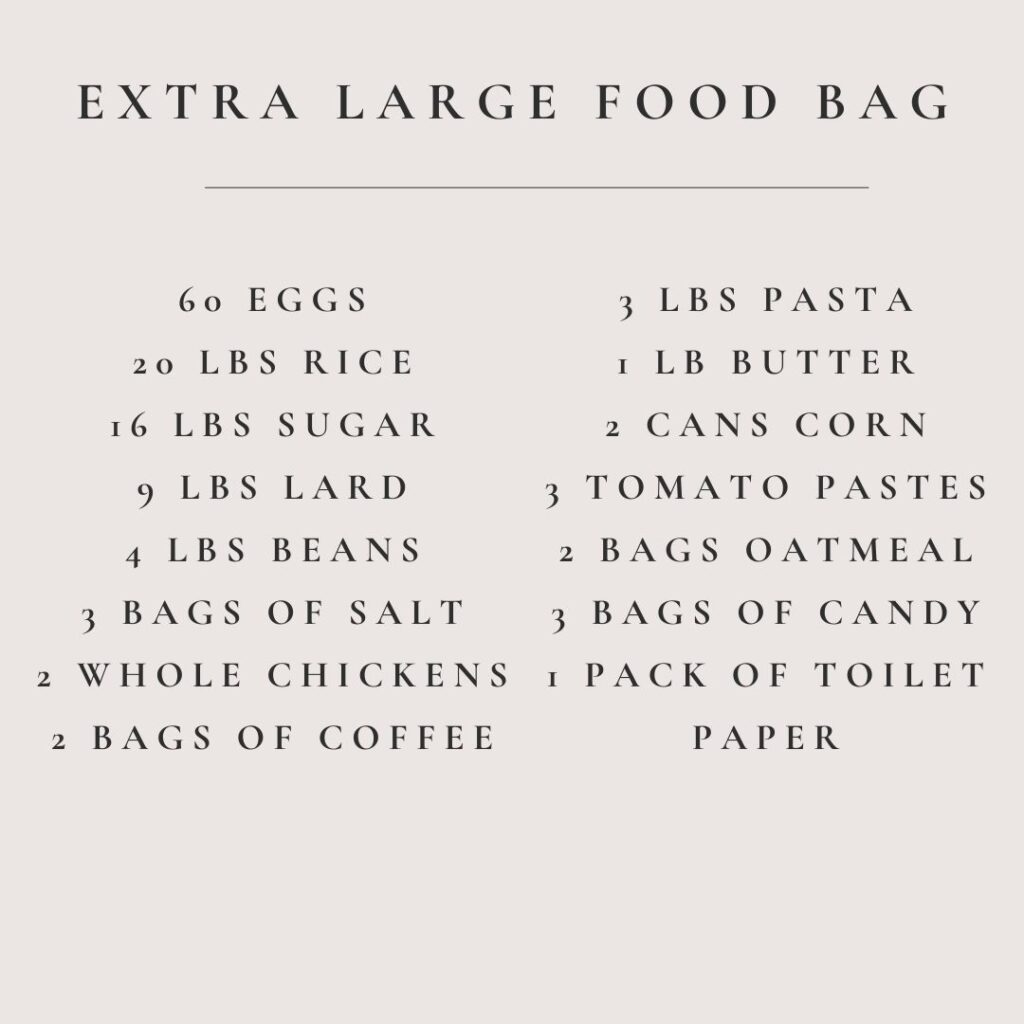 Extra Large Food Bag | Good Samaritan Baptist Missions